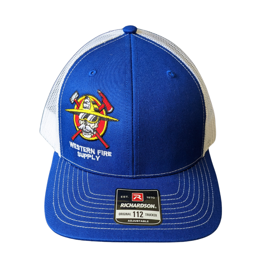 Western Fire Supply Trucker Royal Blue