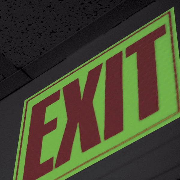 CYFLECT ADHESIVE GLOW IN THE DARK AND REFLECTIVE EXIT SIGNS – Western ...