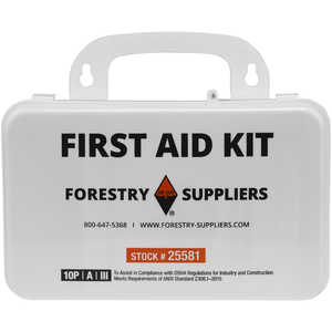 Forestry Suppliers 10-Person Industrial First Aid Kit - Class A ...